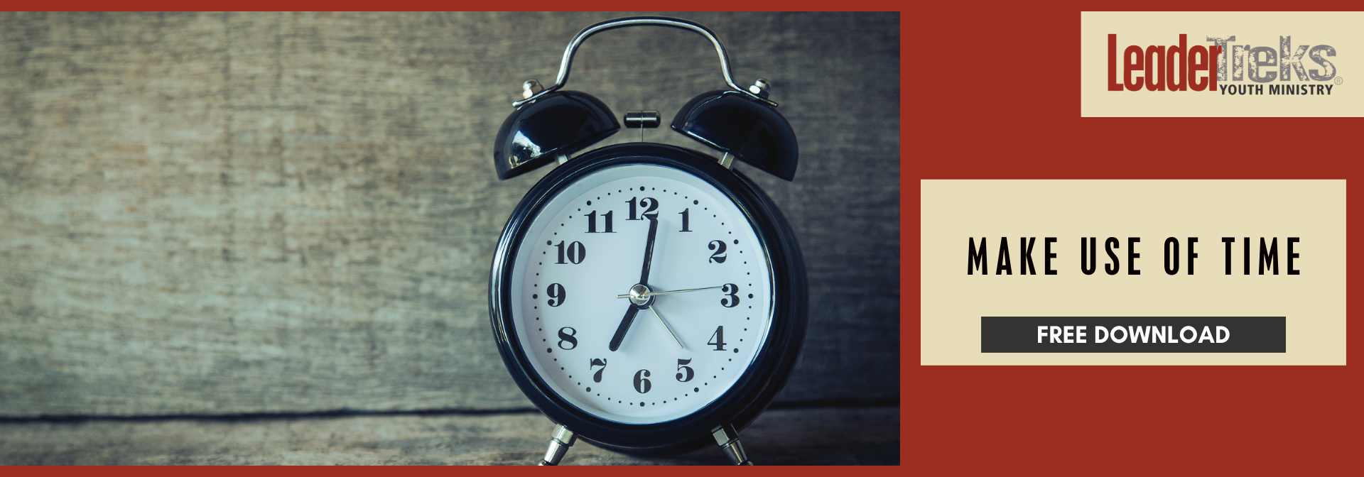 Freebie Wednesday - Make Use of Time Assessment | LeaderTreks Youth ...