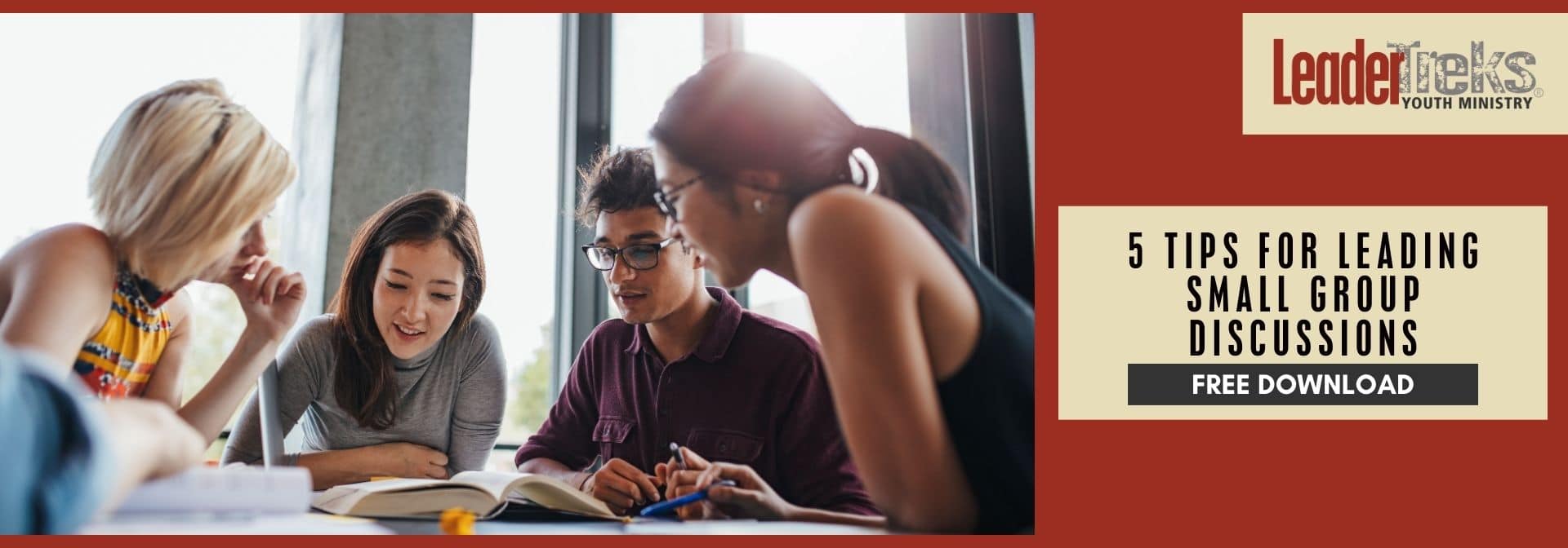 How to Lead a Small Group Discussion | LeaderTreks Youth Ministry Blog